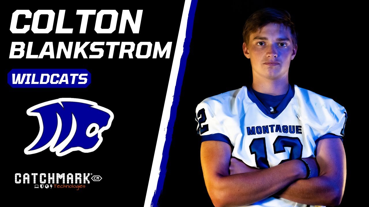 2021 Montague Football Player Profile Colton Blankstrom - CatchMark Sports