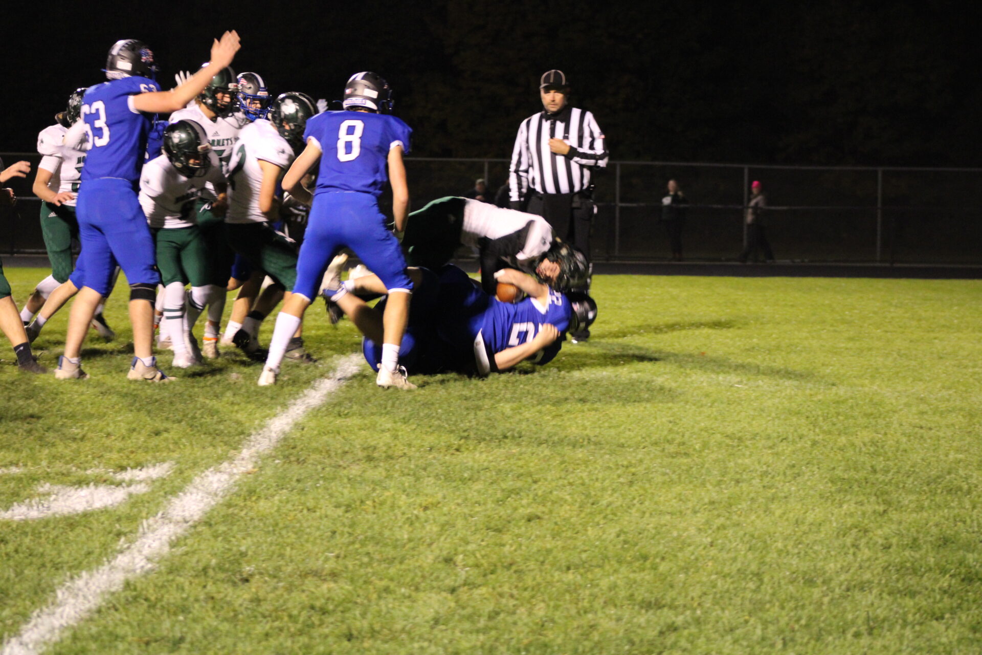 Montague opens football state title defense with rout of Central ...