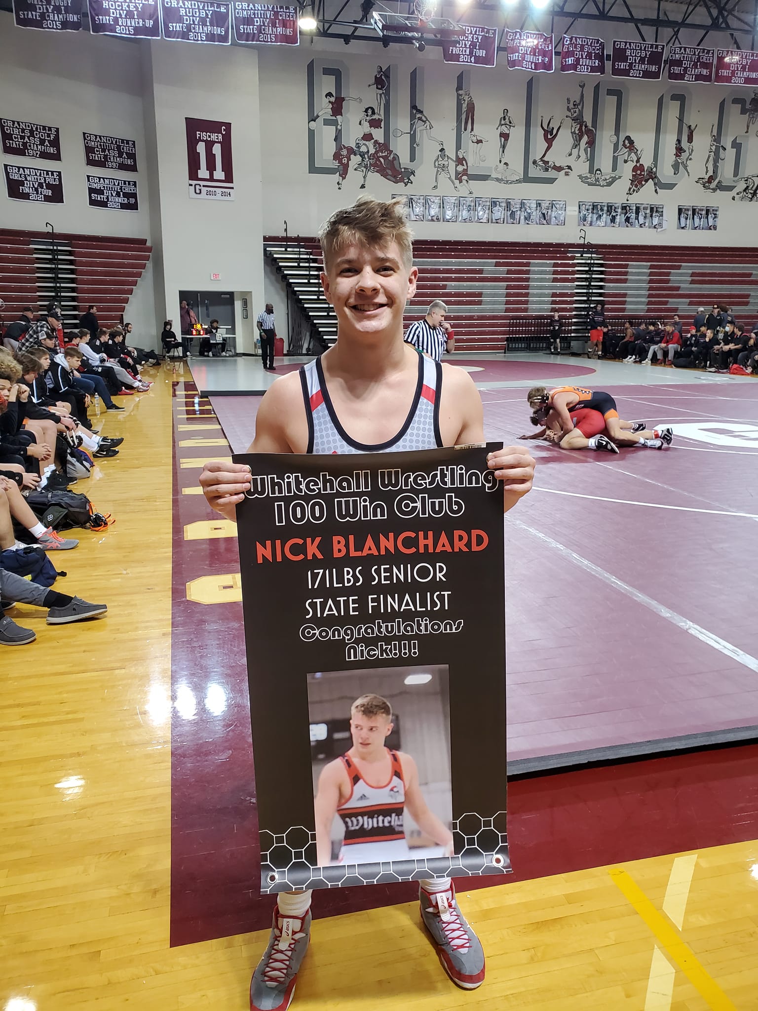 WMC wrestling: Whitehall edges Bedford in thriller, Nick Blanchard gets ...