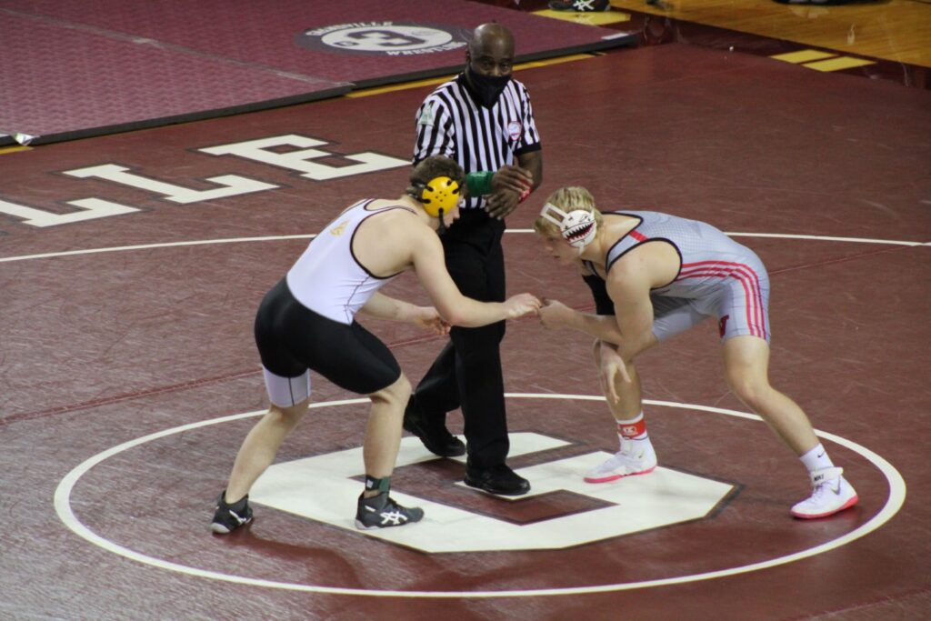 WMC wrestling: Whitehall edges Bedford in thriller, Nick Blanchard gets ...