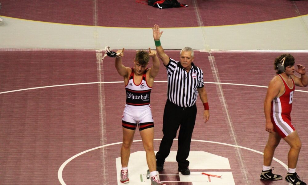 WMC wrestling: Whitehall edges Bedford in thriller, Nick Blanchard gets ...