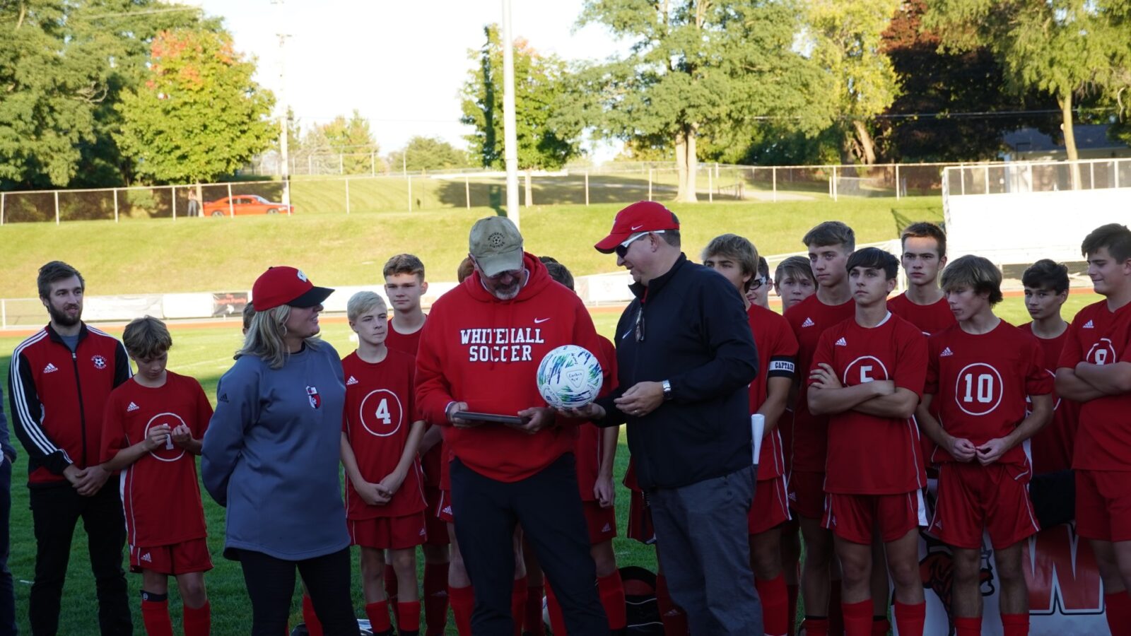 Bryan Mahan emotional in final regular-season home match as Whitehall ...