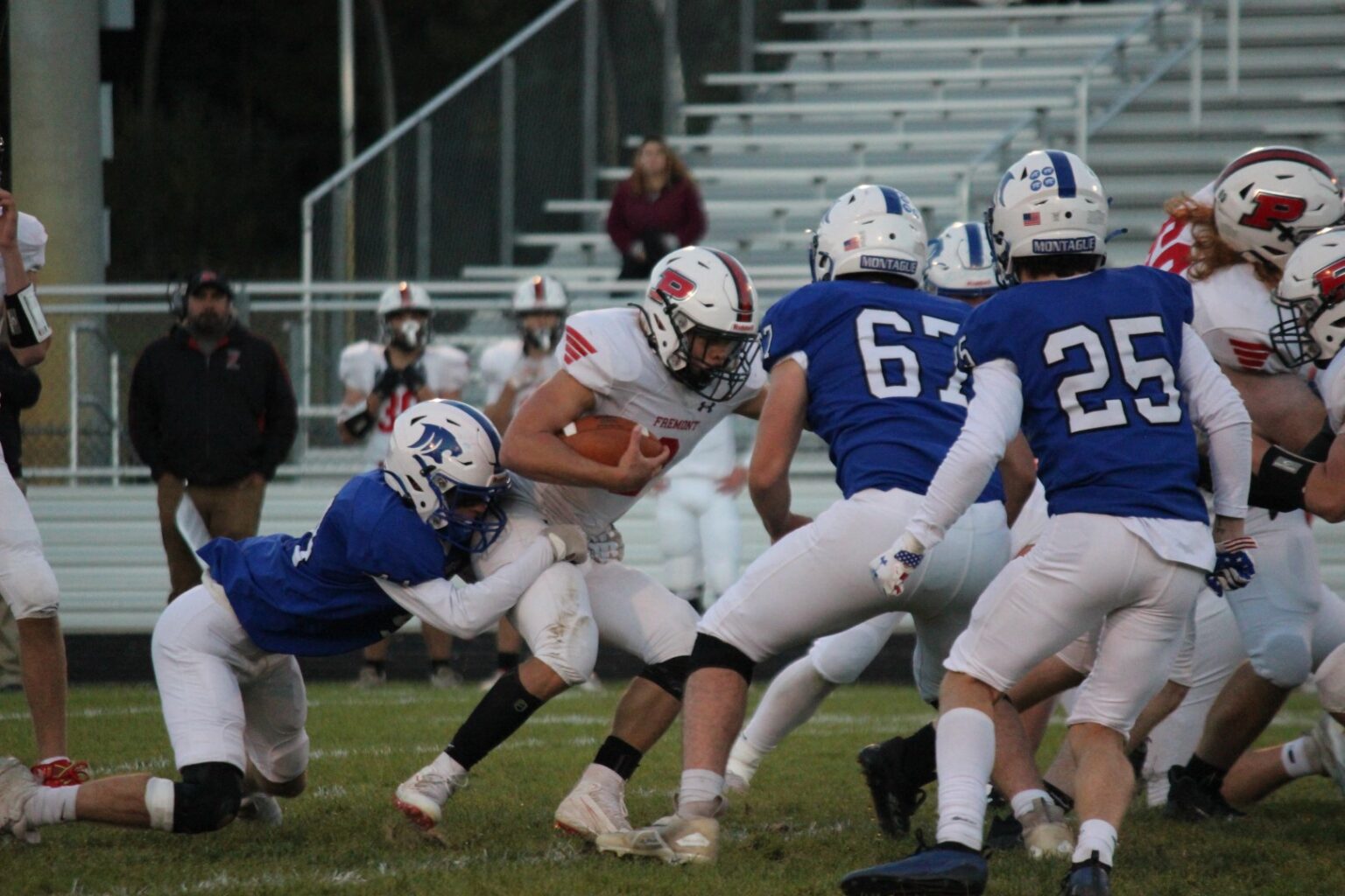 Defense helps Montague football team top Fremont and snap three-game ...