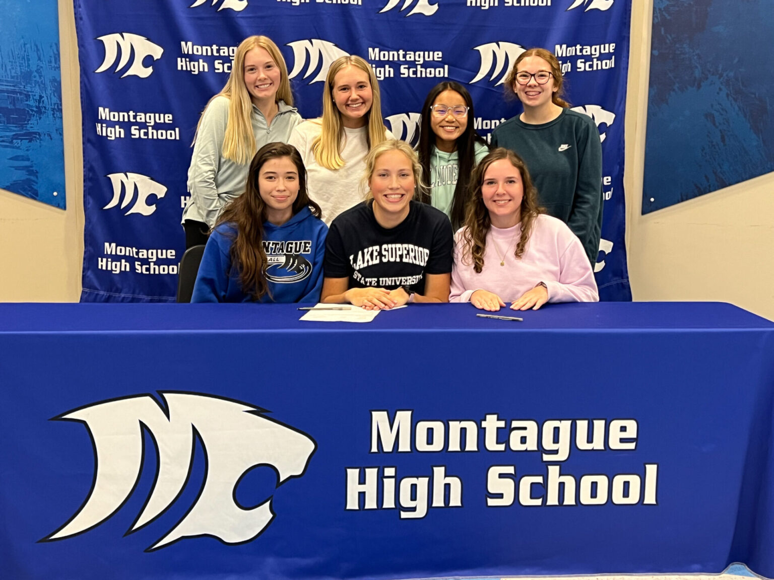 Montague all-state golfer Natalie Kellogg signs with Lake Superior ...