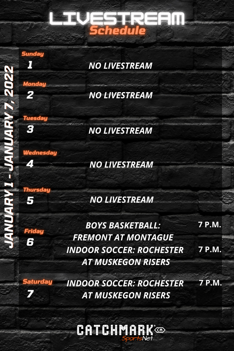 See CatchMark SportsNet livestream schedule for week of Jan. 1-7, 2023 ...