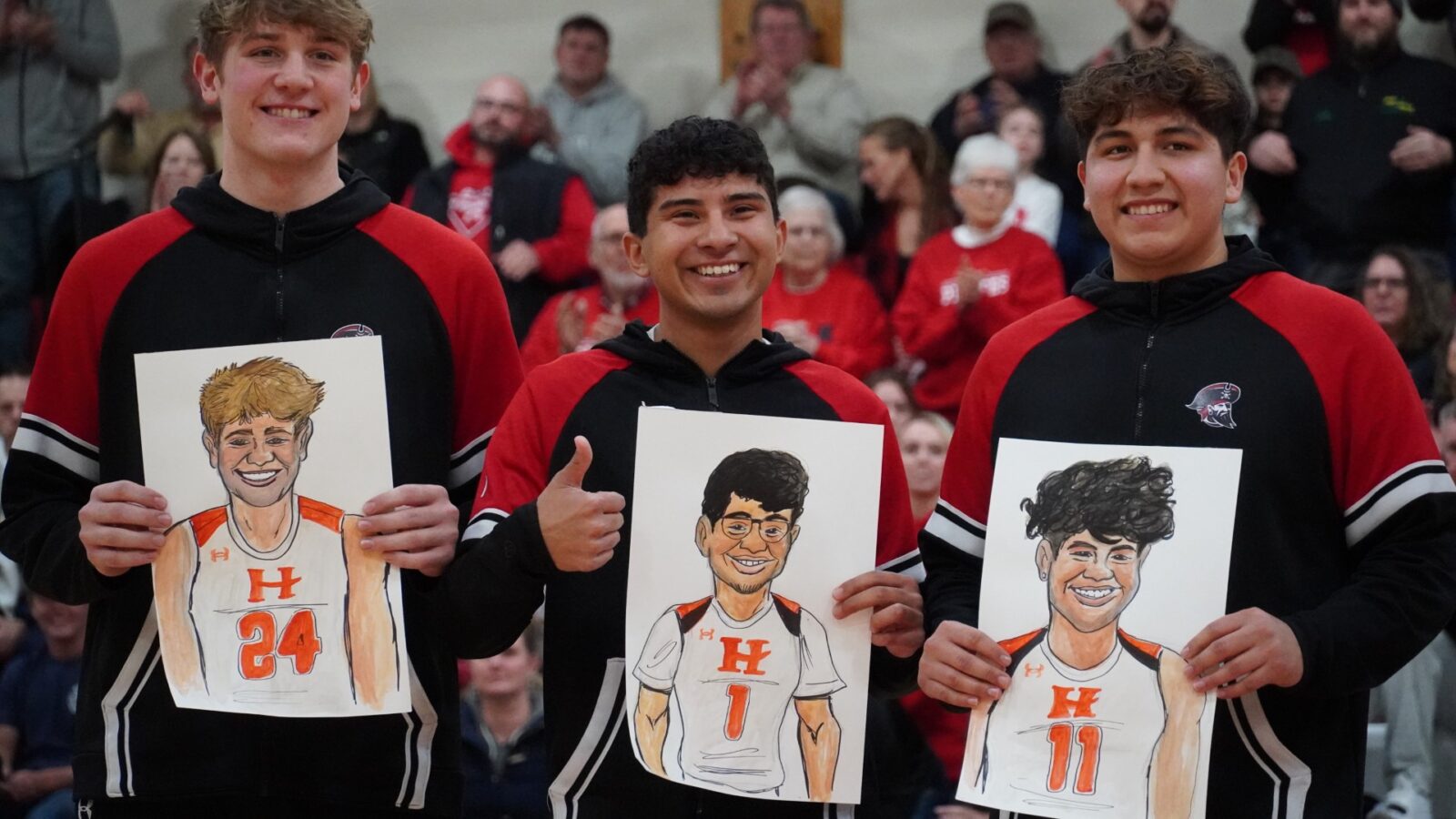 Hart’s boys basketball team joins title party, celebrates first league ...