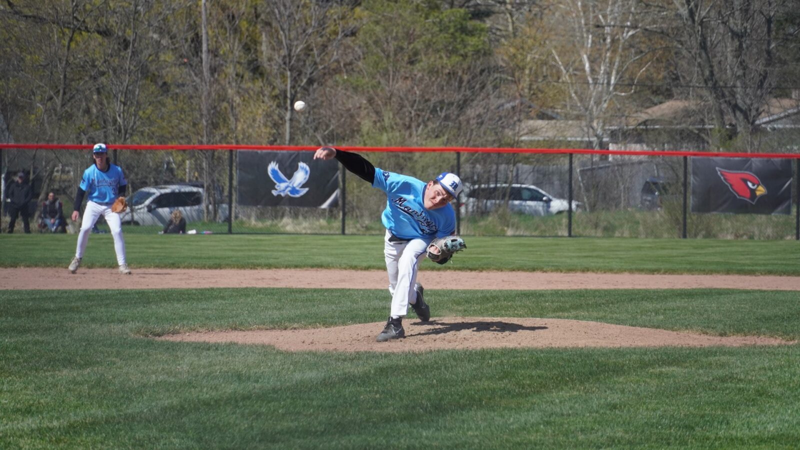 Montague ace Kade Johnson all business on the baseball field ...