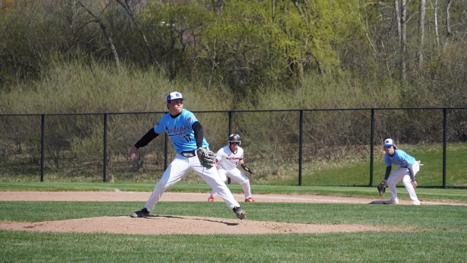 Montague ace Kade Johnson all business on the baseball field ...