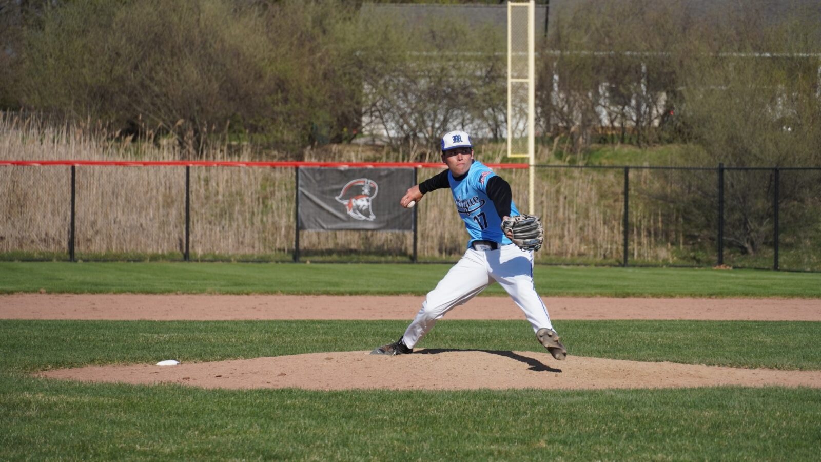 Montague ace Kade Johnson all business on the baseball field ...