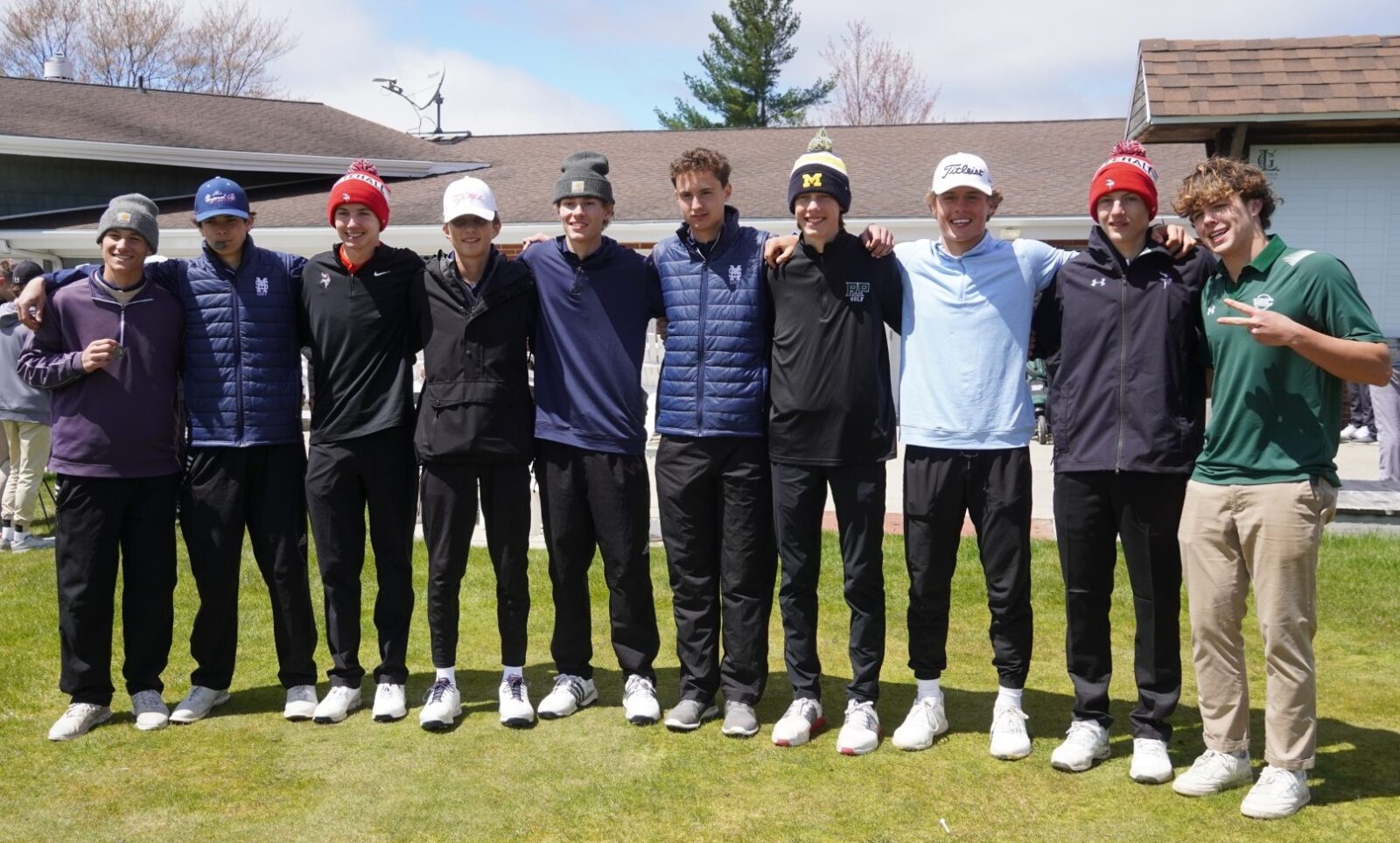 Golf a special link between Montague coach Brad Tate and his son, who ...