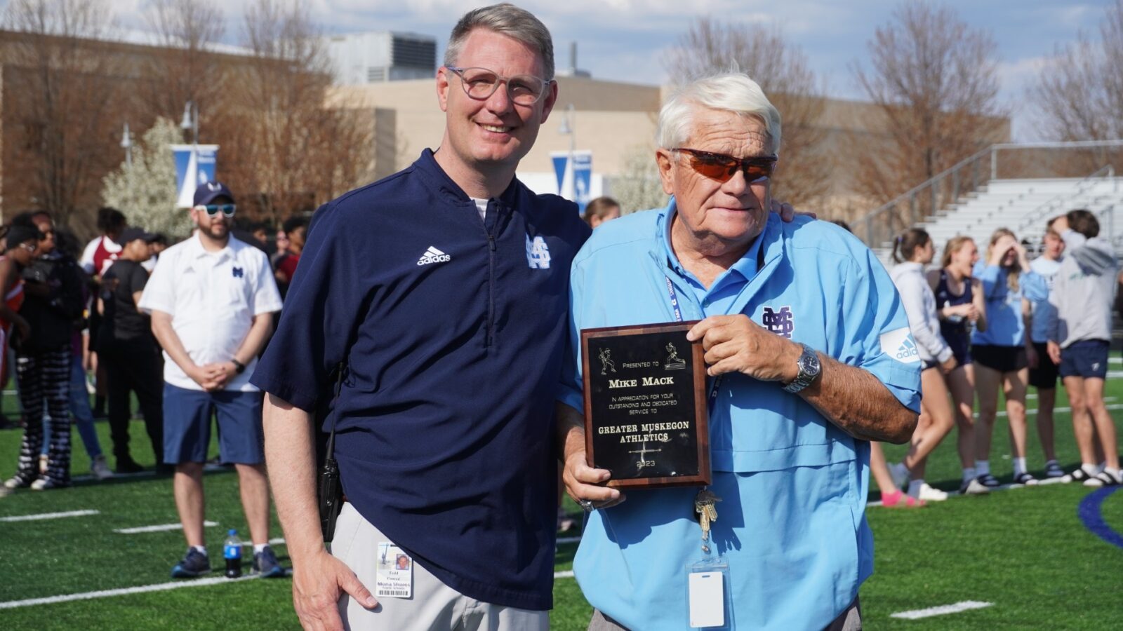 Mike Mack honored with 2023 Greater Muskegon lifetime service award ...