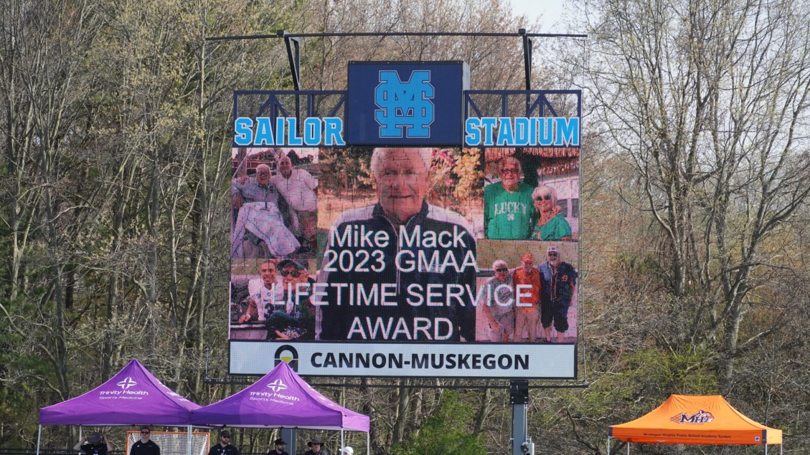 Mike Mack honored with 2023 Greater Muskegon lifetime service award ...