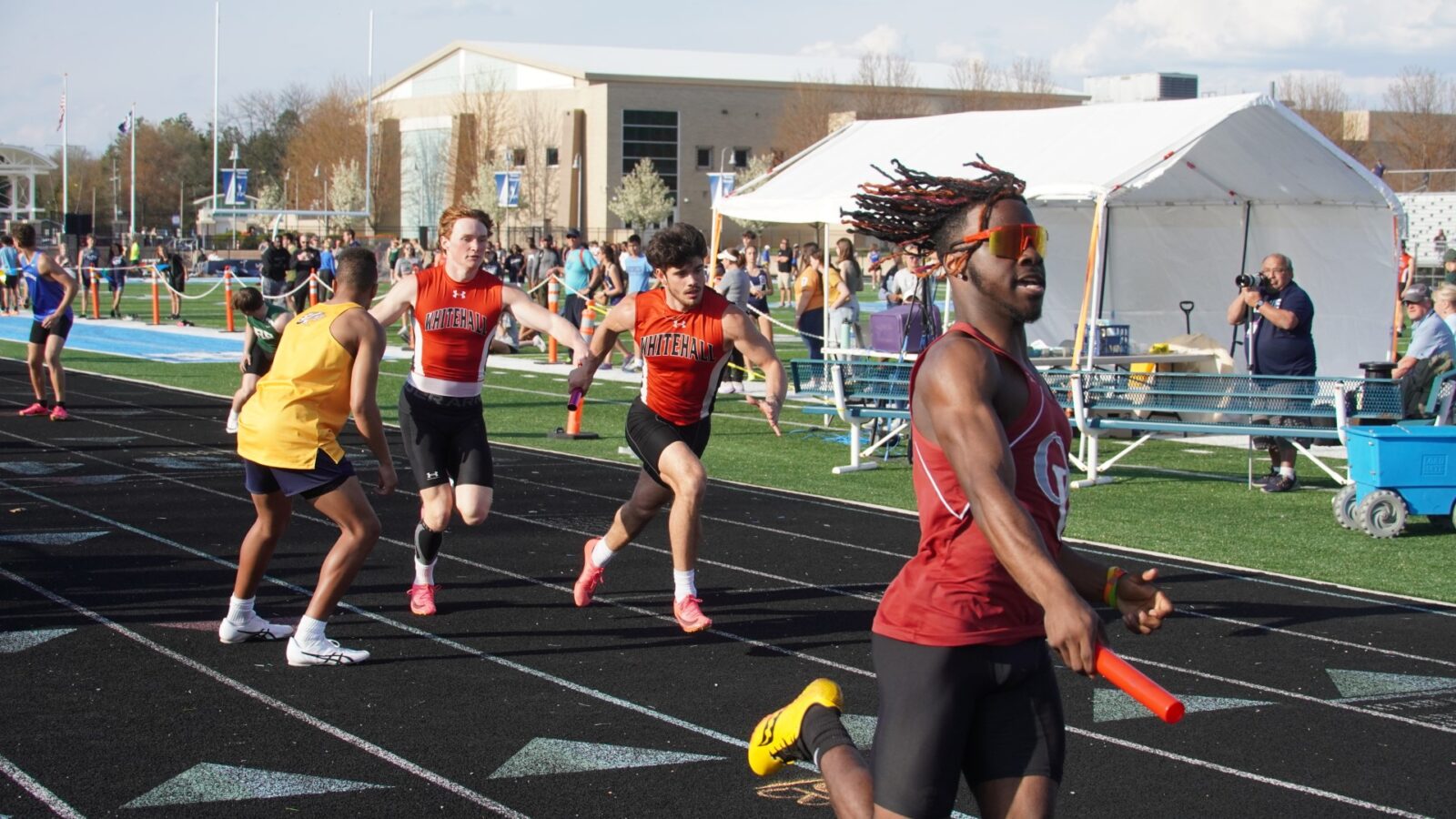 Whitehall runs away with second straight Greater Muskegon boys track ...
