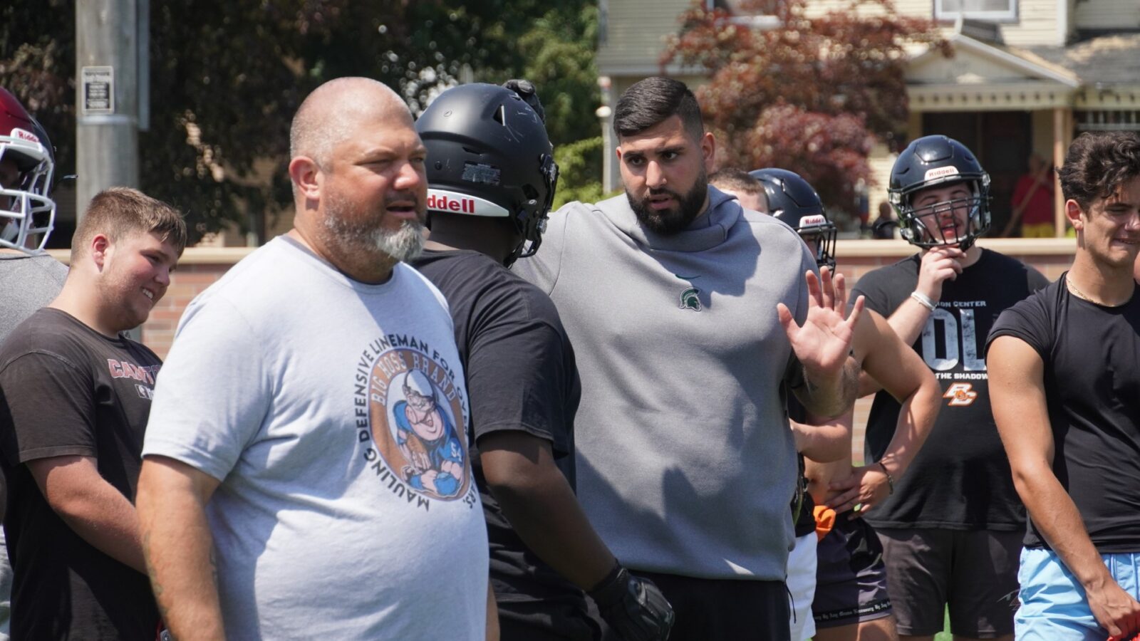 See images, video of ‘Get Mauled’ offensive line camp at Muskegon’s ...