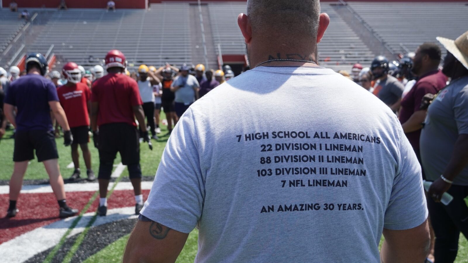 See images, video of ‘Get Mauled’ offensive line camp at Muskegon’s ...