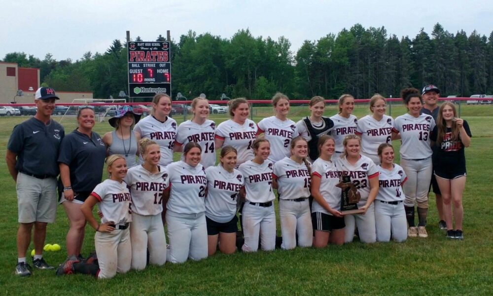 Hart softball team falls behind early, falters to Kingsley in regional ...