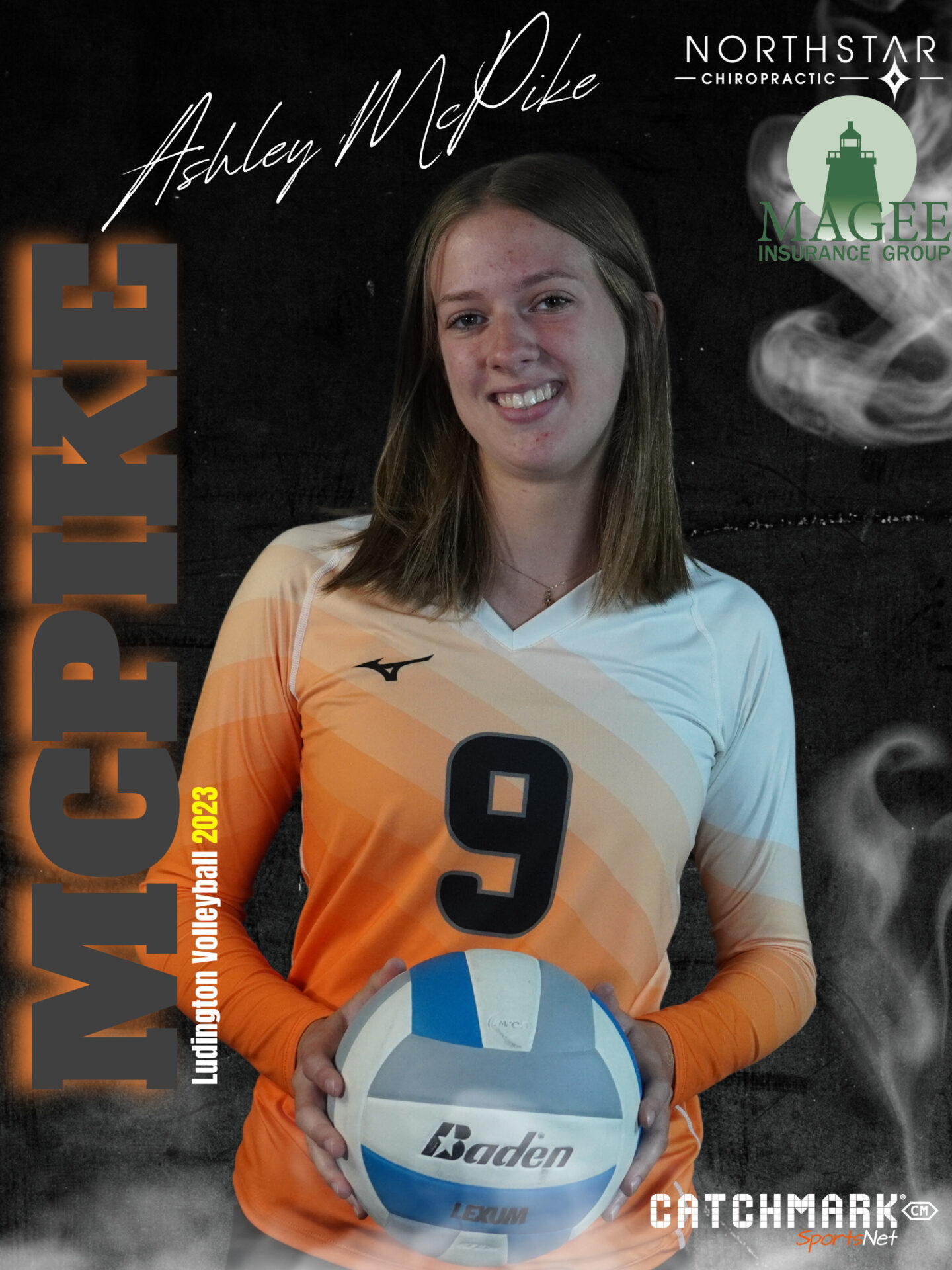Athlete Spotlight: Ludington volleyball player Ashley McPike has NASA ...