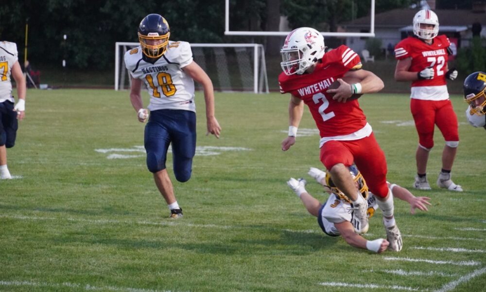 Whitehall football team rolls past Hastings on ‘Community Night ...