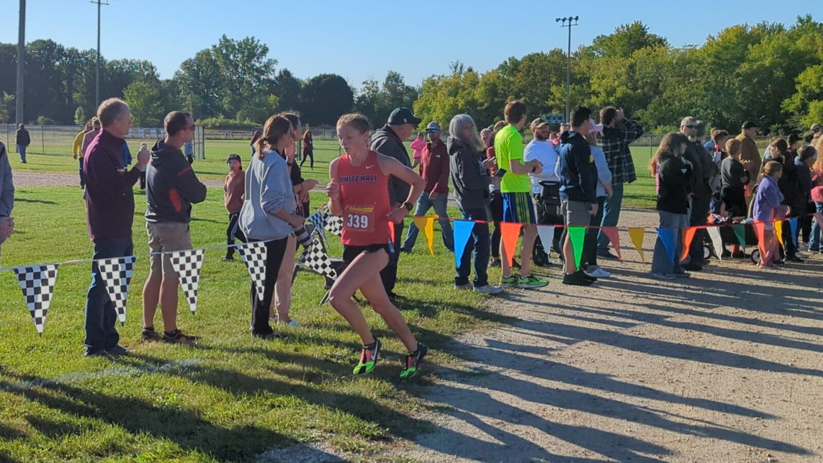 Cross country teams hurdle to the finish line in the 2023 Hill and Bale ...