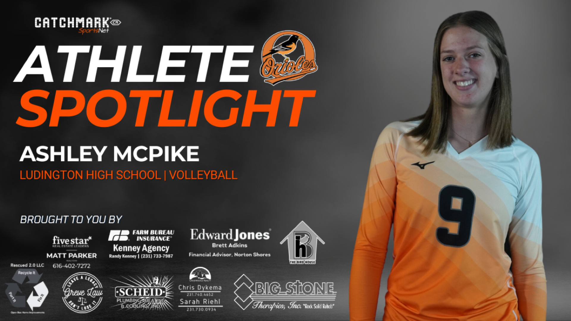 Athlete Spotlight: Ludington volleyball player Ashley McPike has NASA ...