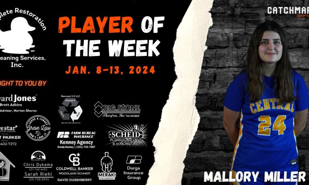 Mason County Central basketball’s Mallory Miller wins CatchMark ...