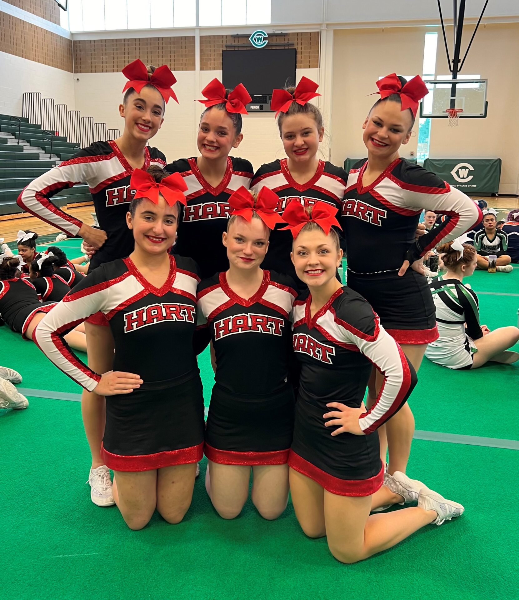 Hart’s competitive cheer team captures second straight district title ...