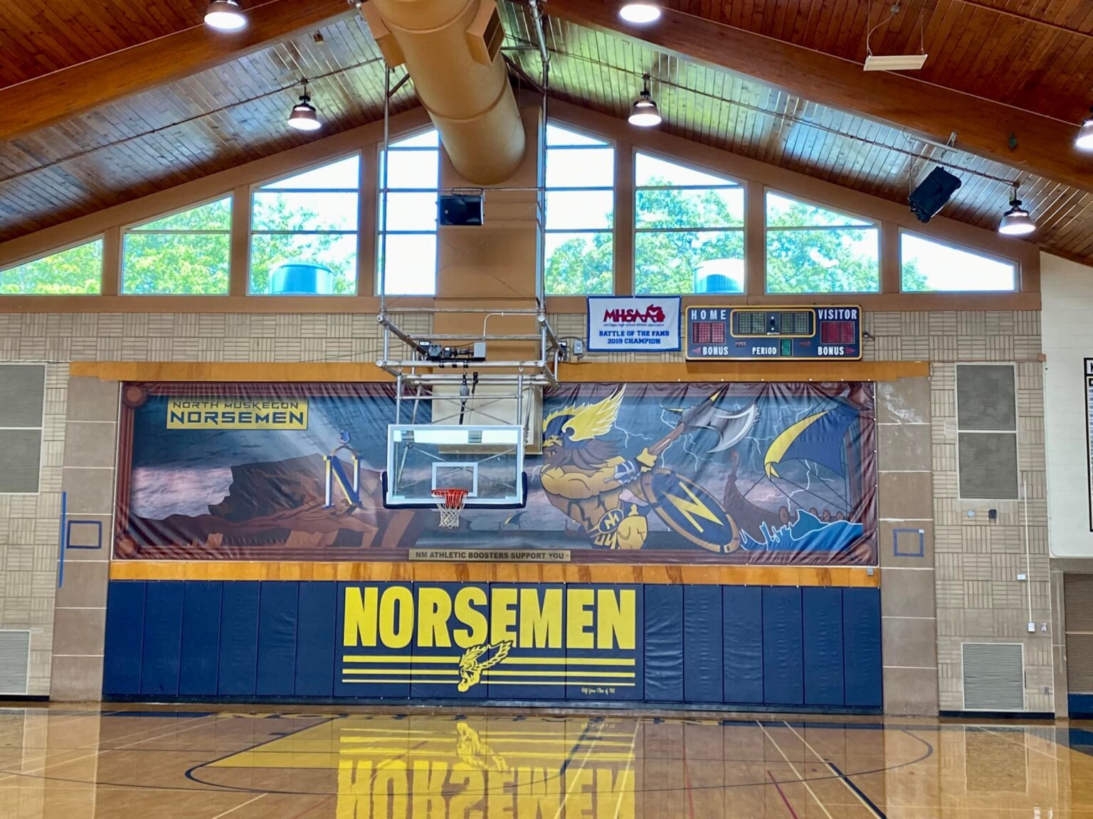 North Muskegon’s Gym: The “Old Barn and its history